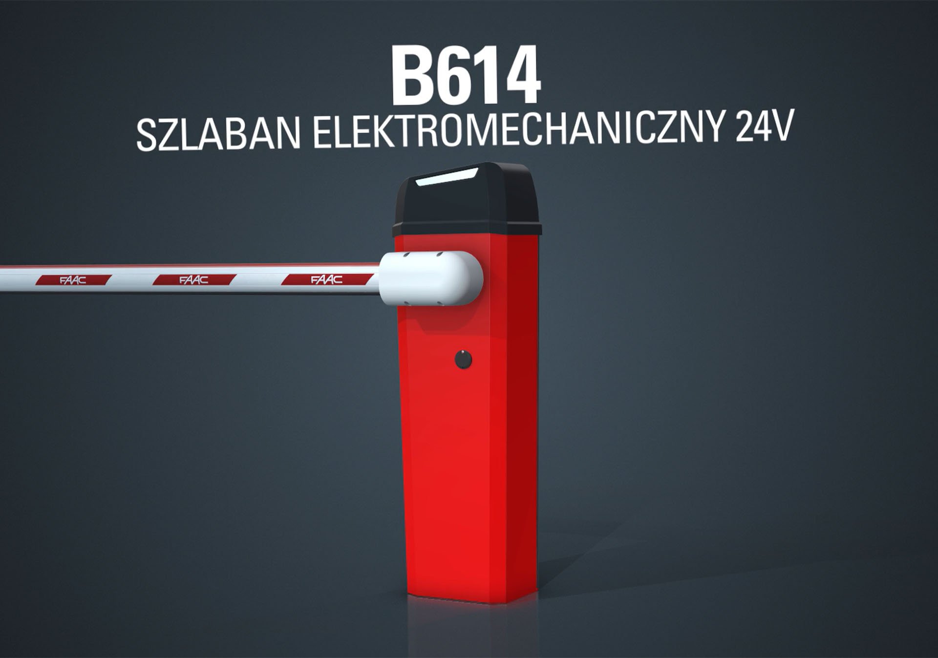 B614 - Szlaban automatyczny 24V